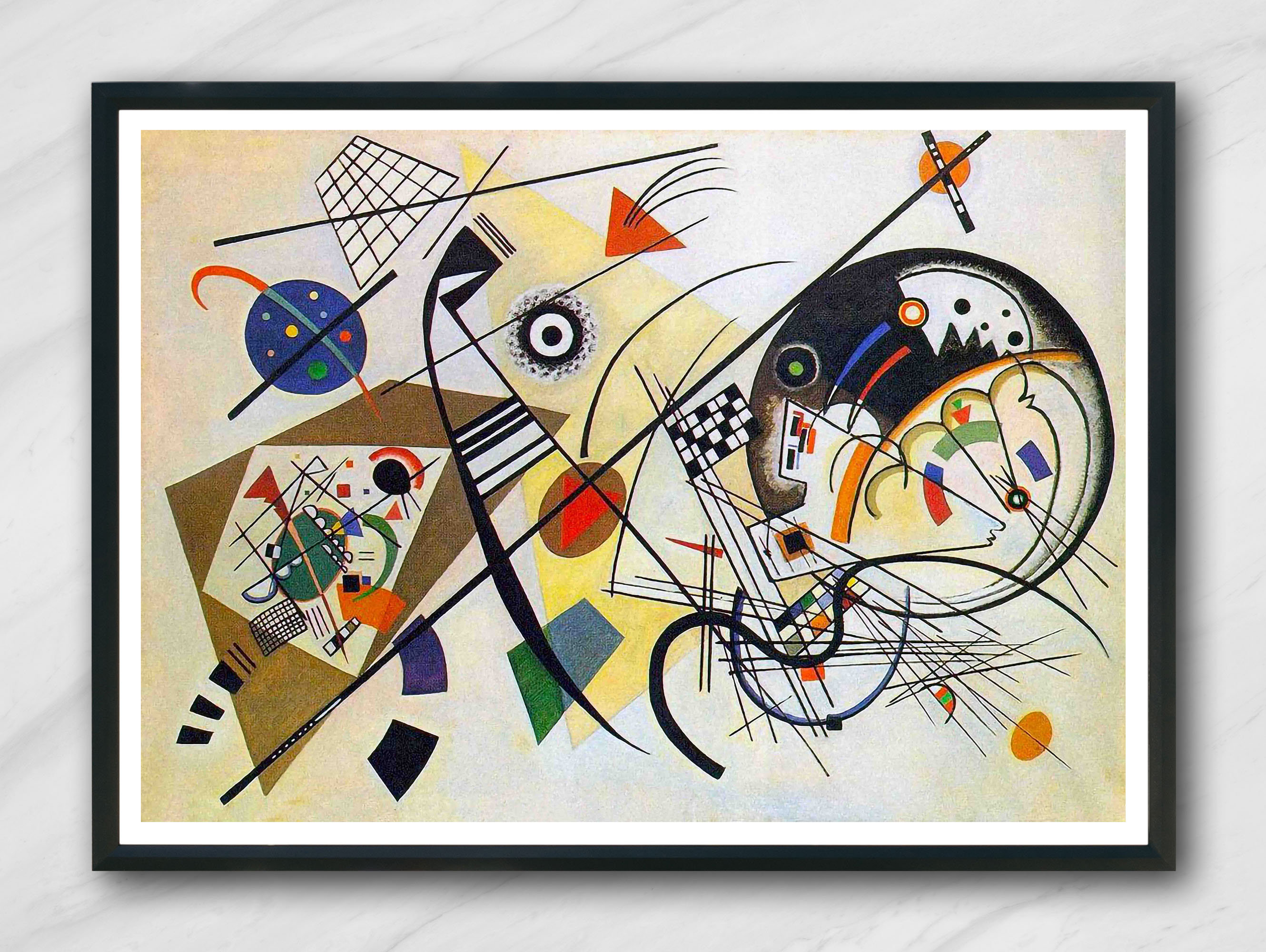 Wassily Kandinsky : Transverse Line Printable Download - Etsy