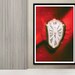 Melting Clock Salvador Dali the Persistence of Memory Printable Digital ...