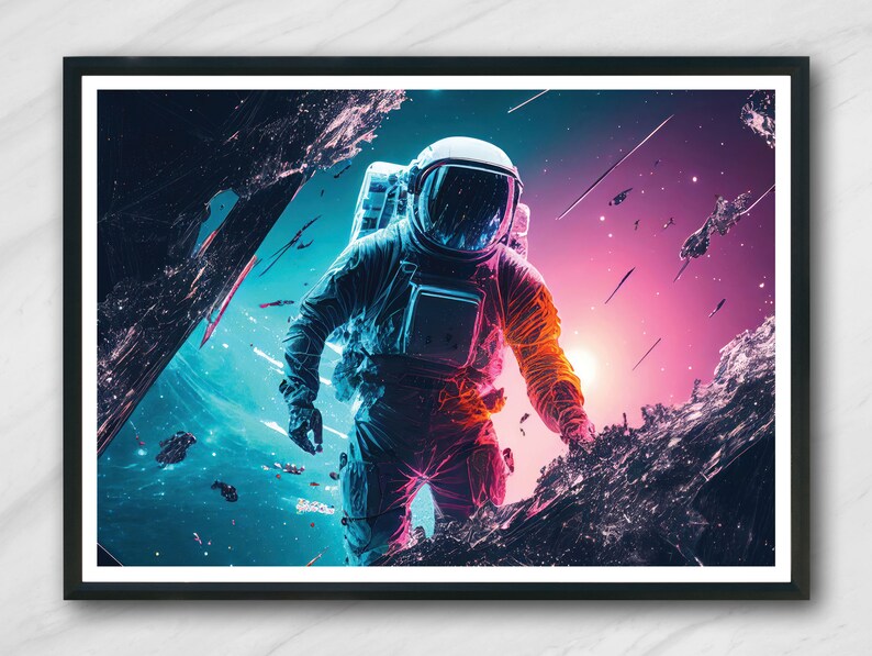 Astronaut Printable Download, Futuristic Architecture, Nasa Wall Art ...