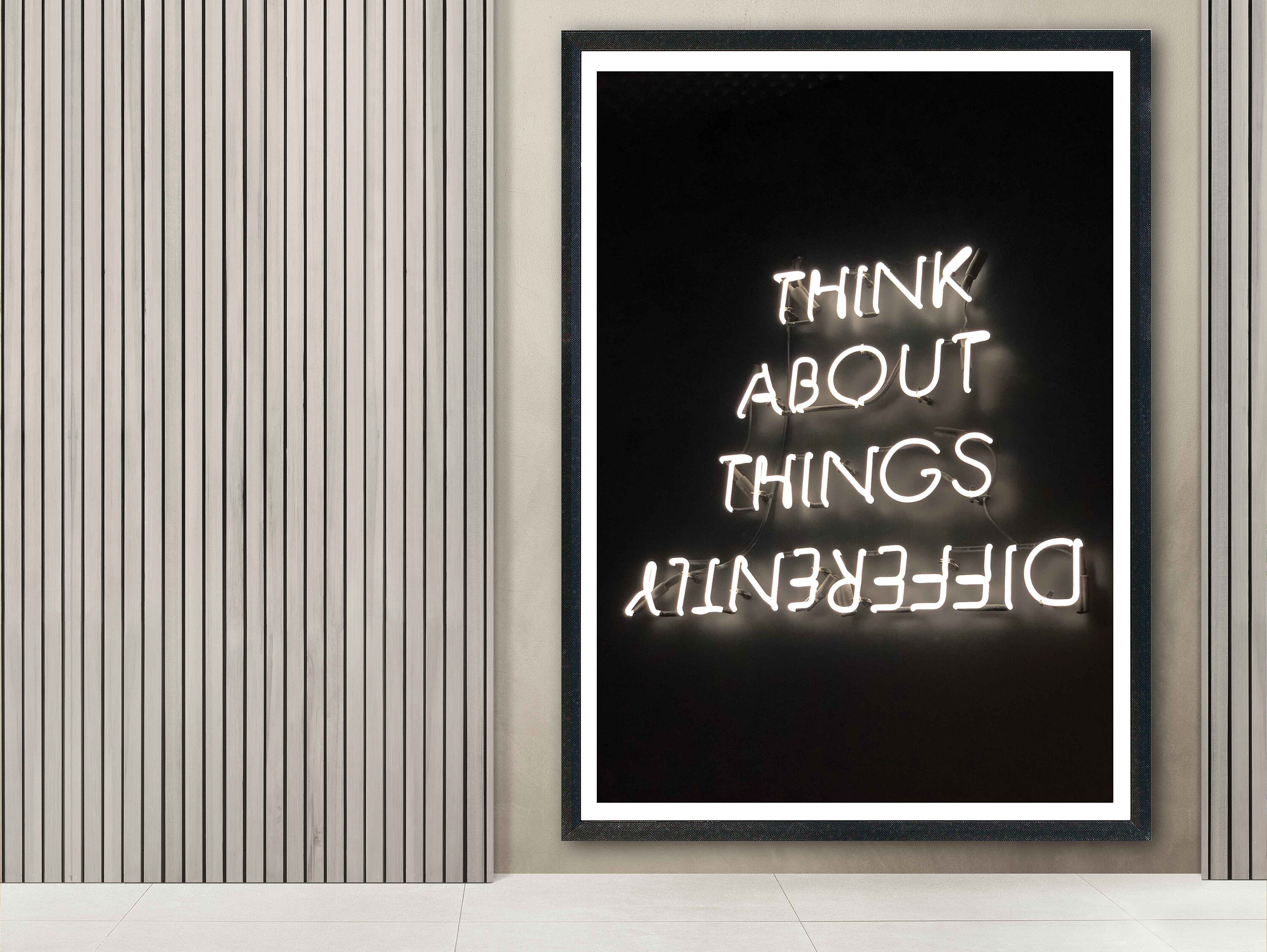 Think About Things Differently Printable Download, Modern Contemporary ...