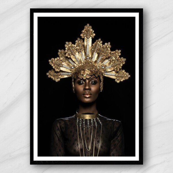 Black Queen Art - Etsy