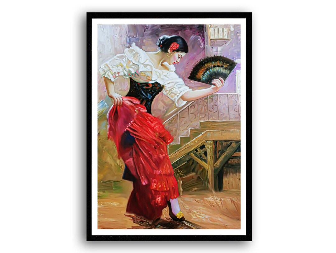 Flamenco Printable Download, Spanish Dancer Print, Flamenco Wall Print ...