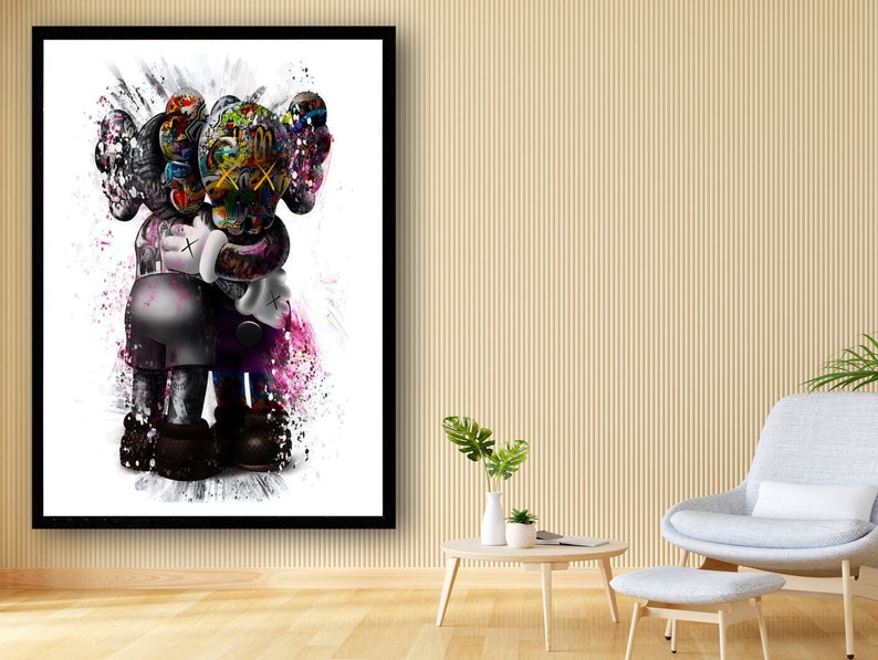 Graffiti Style Hypebeast Kaws Printable Download, Kaws Figure Poster ...