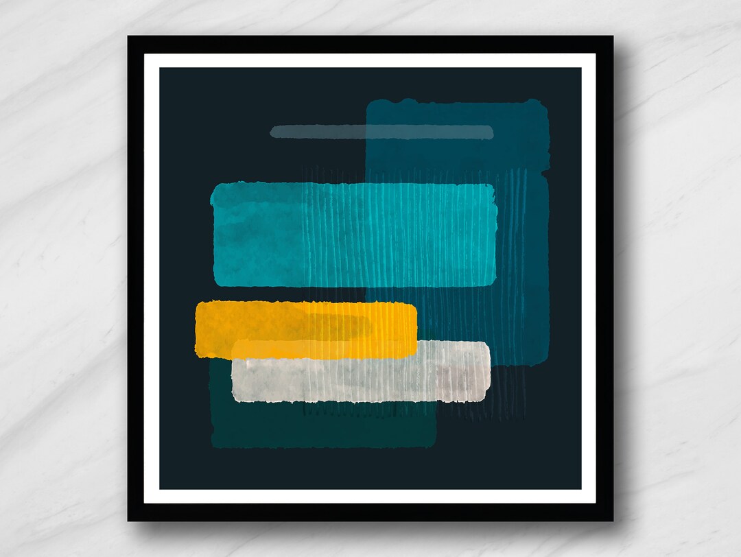 Mark Rothko Style Digital Downloads Image Printable Wall Art, Abstract ...