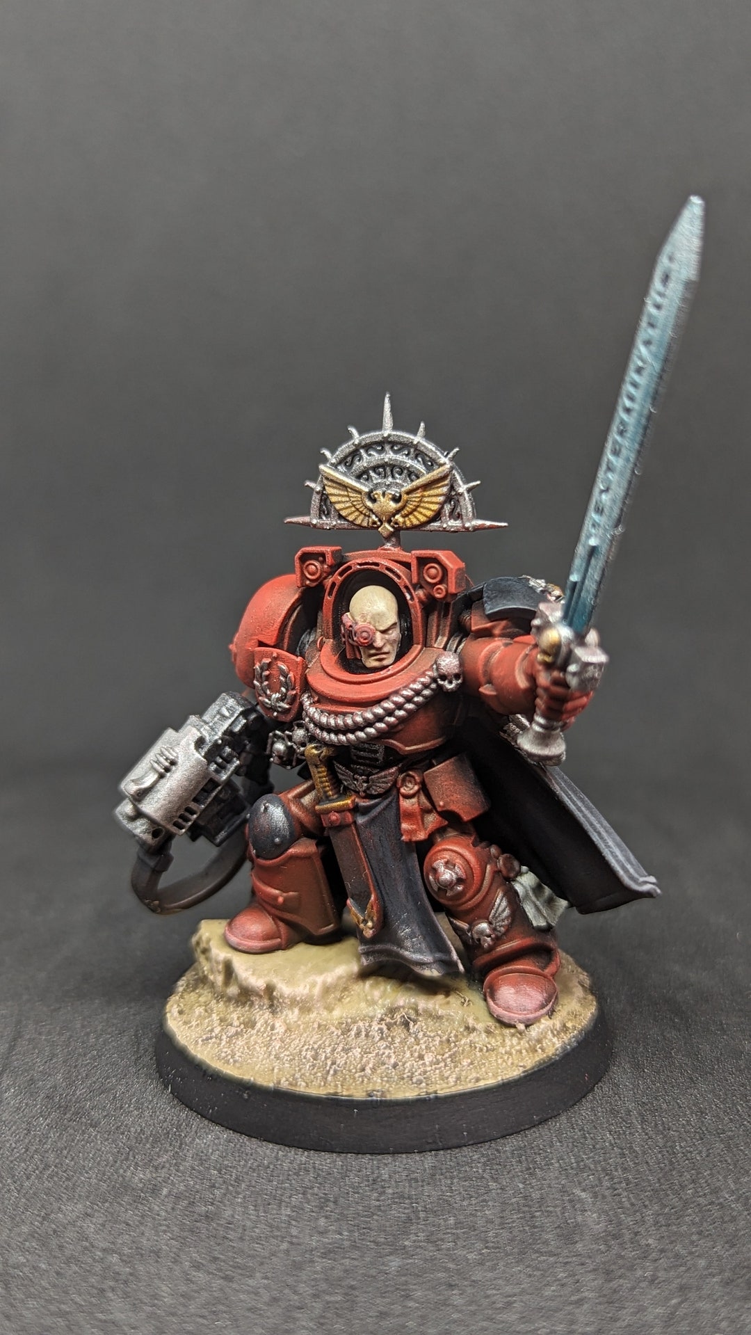 Warhammer Blood Angels Terminator Captain Painted - Etsy