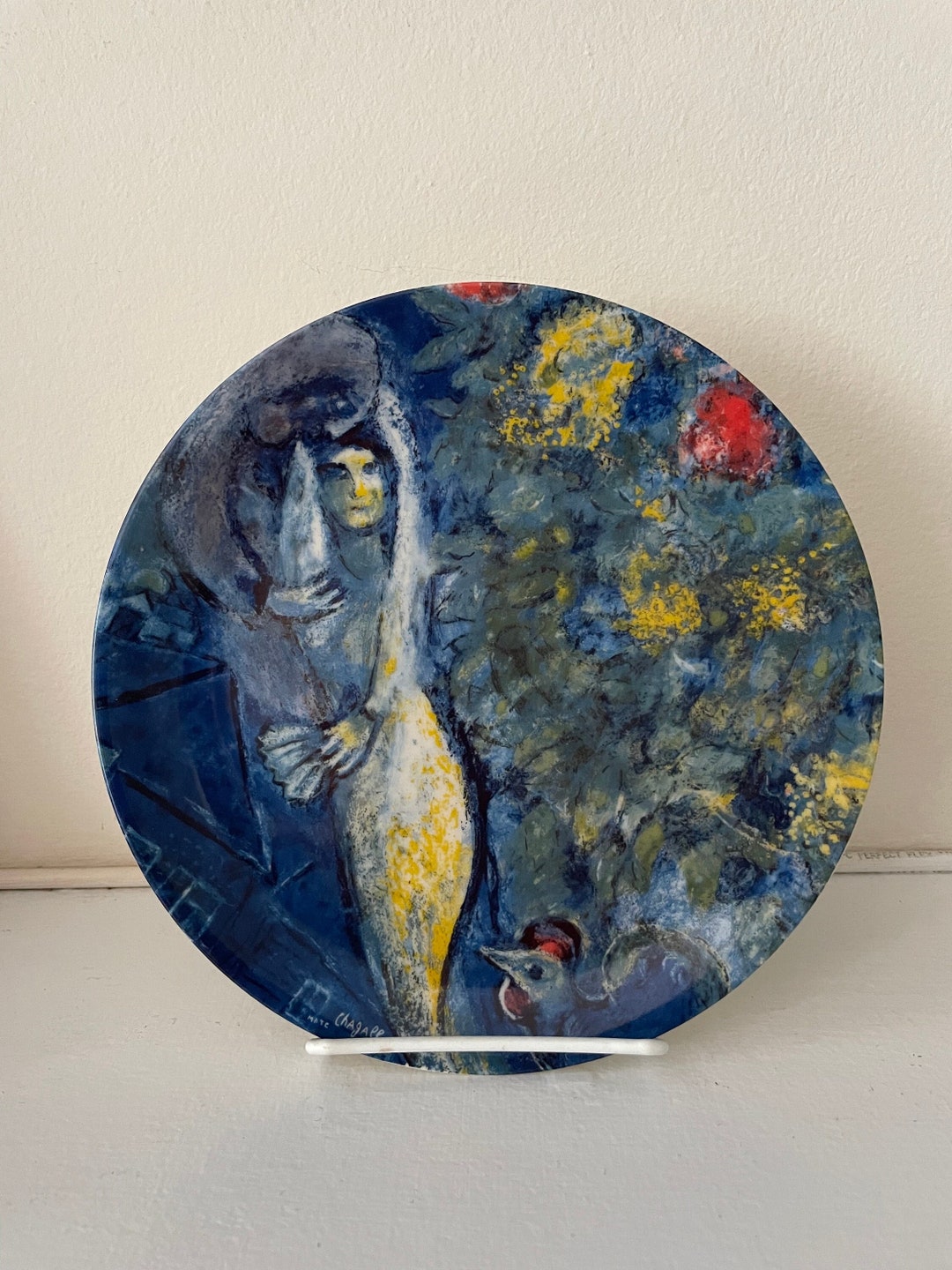 Limited Edition Georg Jensen Chagall Plate - Etsy