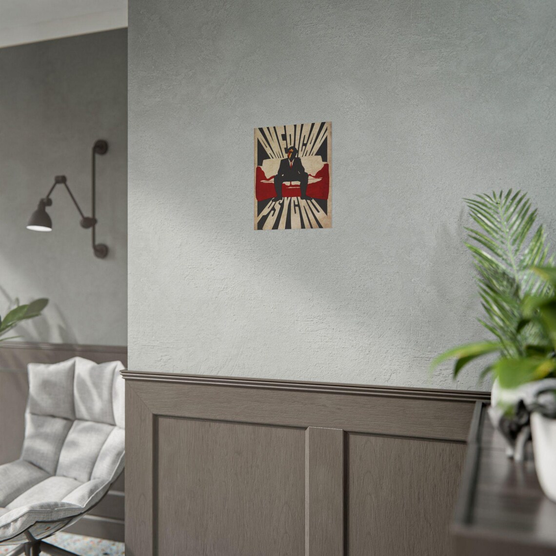 Rolled Posters, Vintage Psycho Poster, Cool Wall Art Decoration, Retro ...