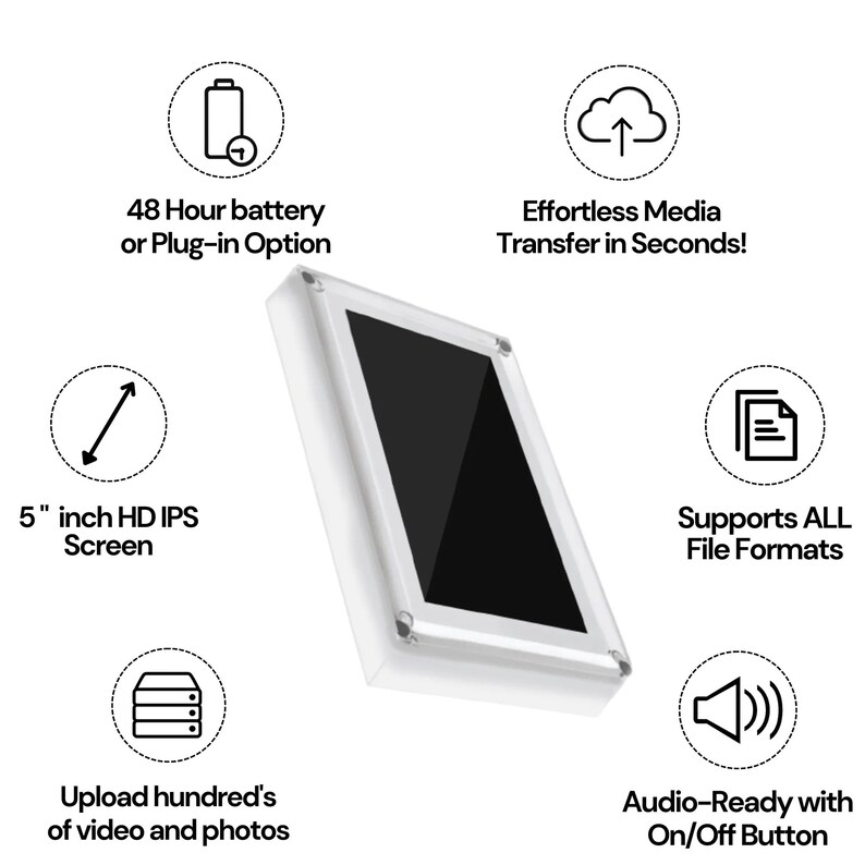 Nostalgia Frames® Digital Video Frame - Etsy