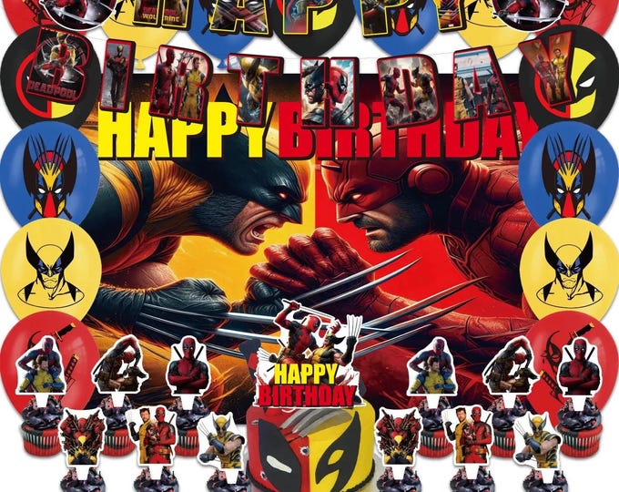 Deadpool Prop, Deadpool Decor, Deadpool Center Piece Party, Deadpool ...