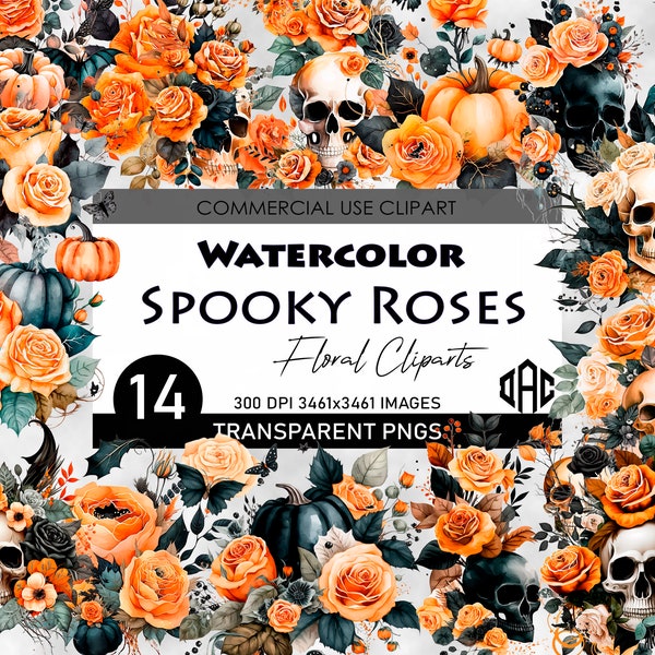 Flower Clipart - Etsy