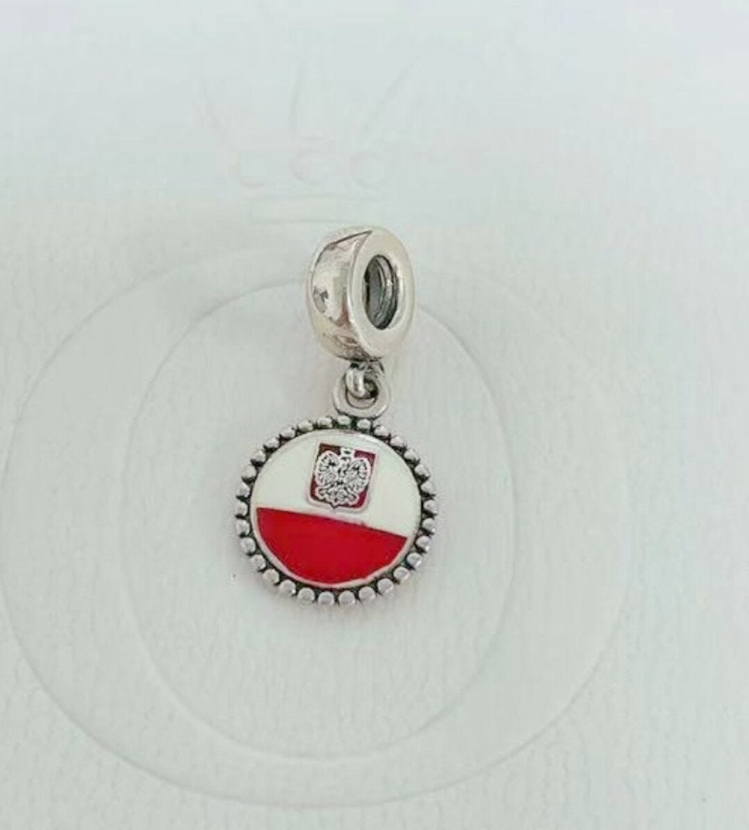 Pandora Poland Flag Exclusive Charm - Etsy