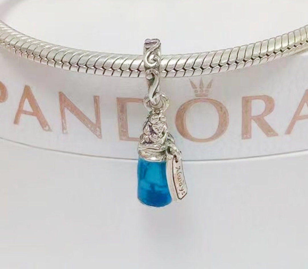Alice in Wonderland Drink Me Dangle Pandora Charm - Etsy