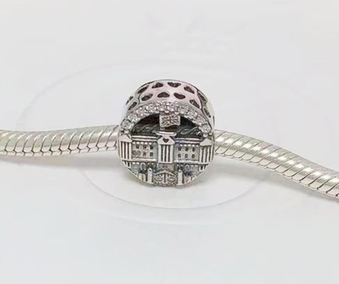 Pandora Sparkling Buckingham Palace Charm - Etsy