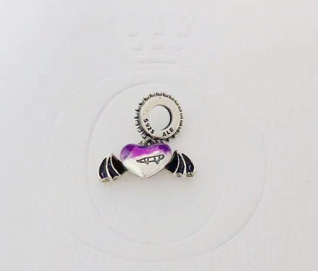 Pandora Vampire Wings Dangle Halloween Charm - Etsy