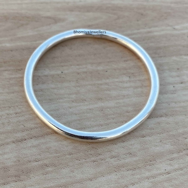 Sterling Silver Bangle - Etsy