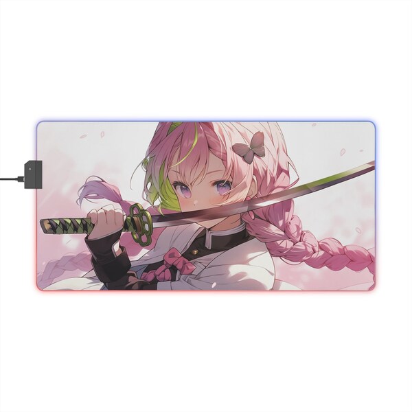 Demon Slayer Mitsuri Mousepad - Etsy