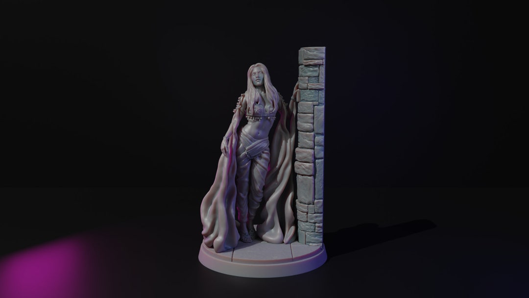 Vortex Studios: Blooddawn Vampires Valeria Ripper, Vampire Spawn Dancer Miniature 32 Mm 8K 3D ...