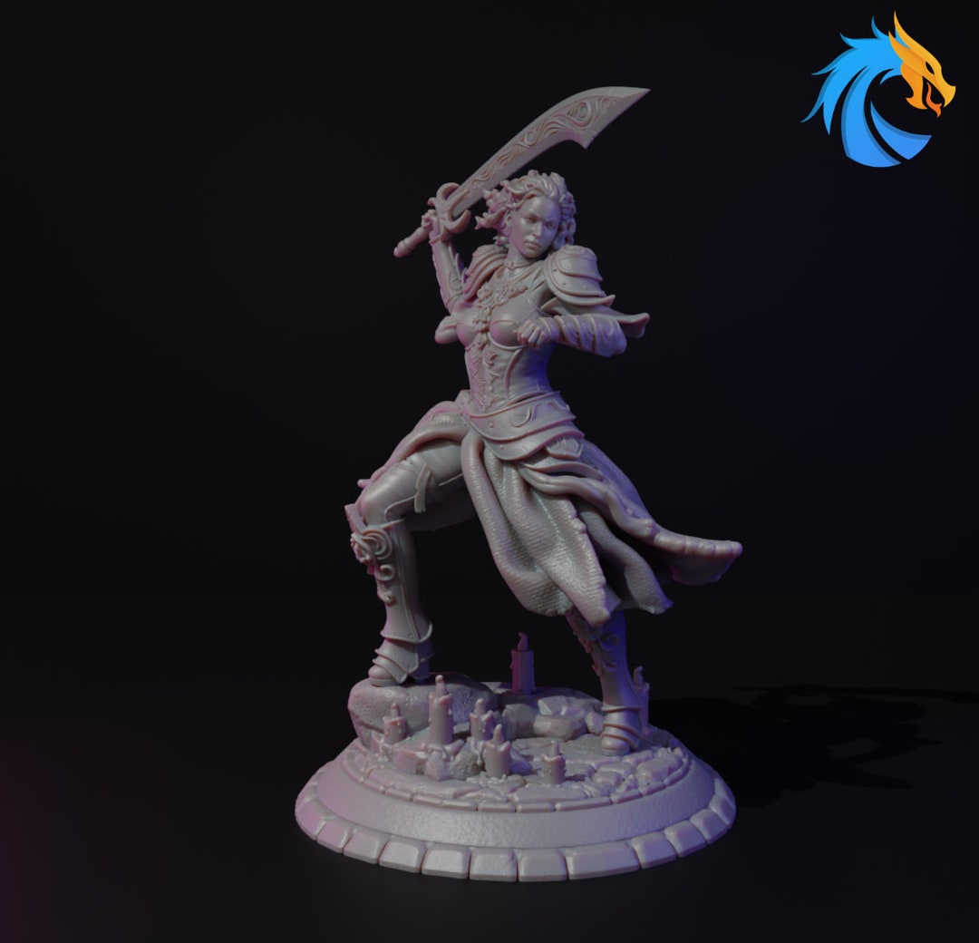 Mythreal Games: Laerta Miniature/figure High Quality 8K 3D Print ...