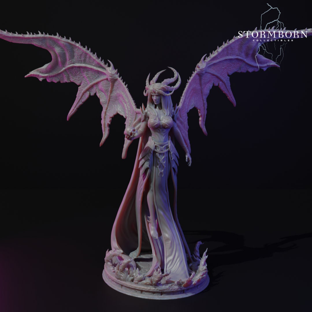Stormborn Collectibles: Nyxara, Demon of the Night Miniature/figure ...