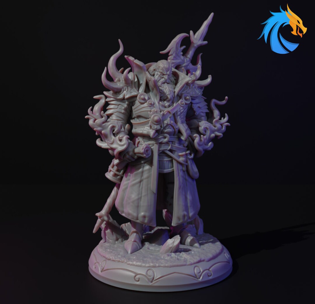 Mythreal Games: Sigurd Stein Miniature/figure High Quality 8K 3D Print ...