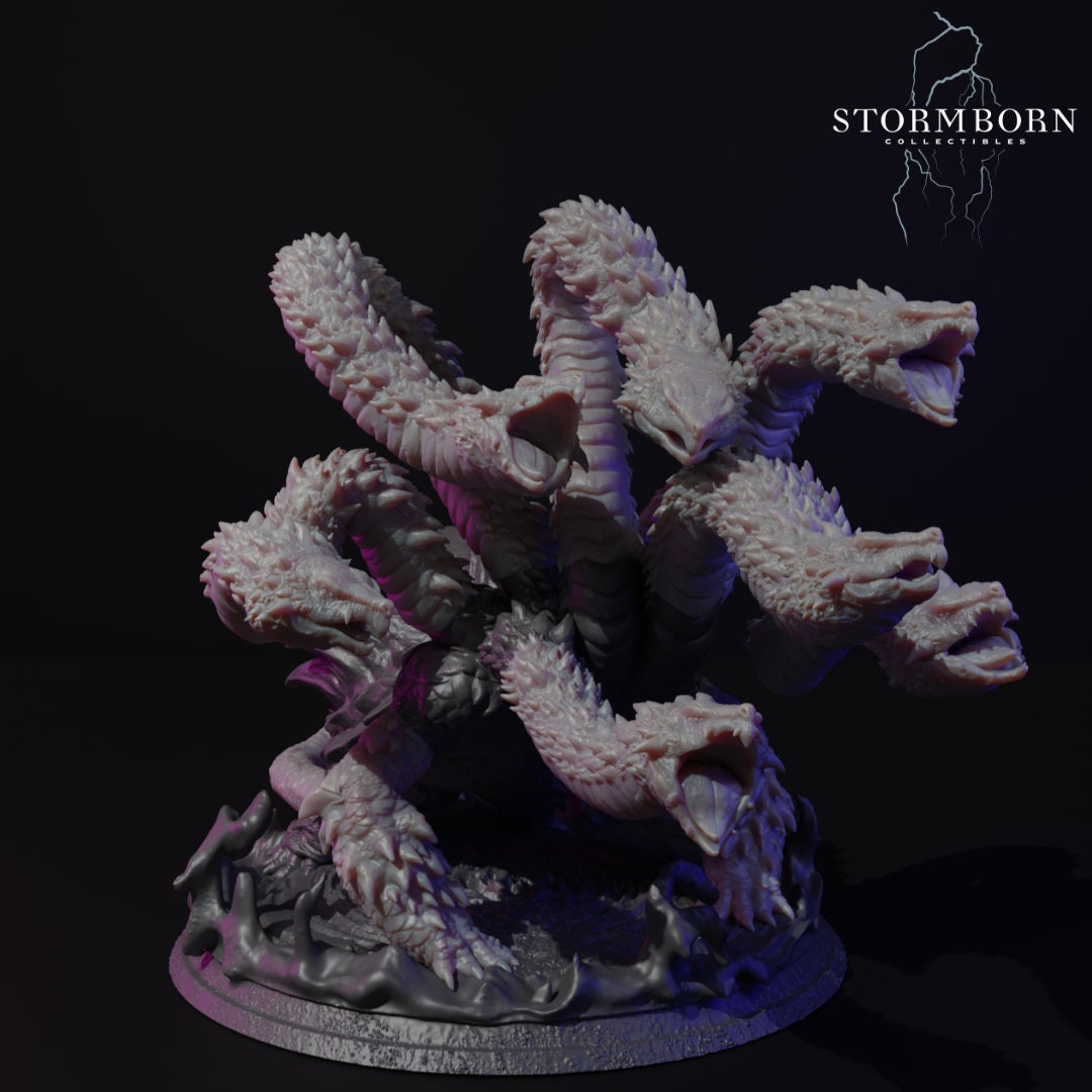 Stormborn Collectibles: Snapping Turtle Hydra Miniature/figure High ...