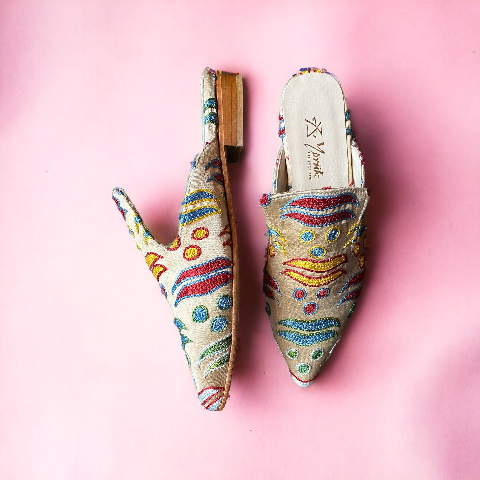 Saten Slide, Woven Mule, Cintemani Slipper, Ottoman Slipper ...