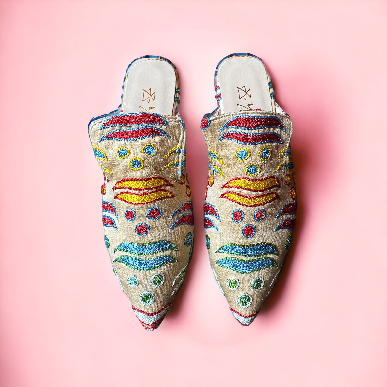 Saten Slide, Woven Mule, Cintemani Slipper, Ottoman Slipper ...