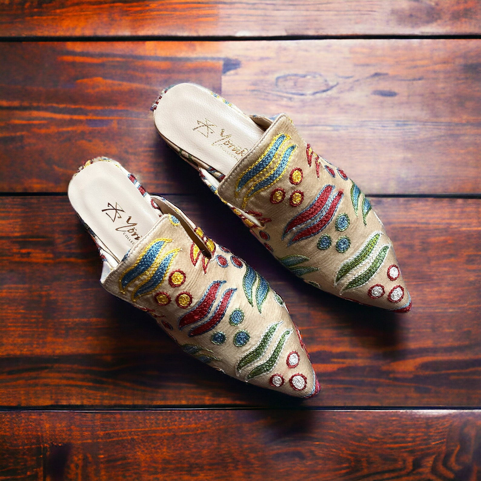 Saten Slide, Woven Mule, Cintemani Slipper, Ottoman Slipper ...