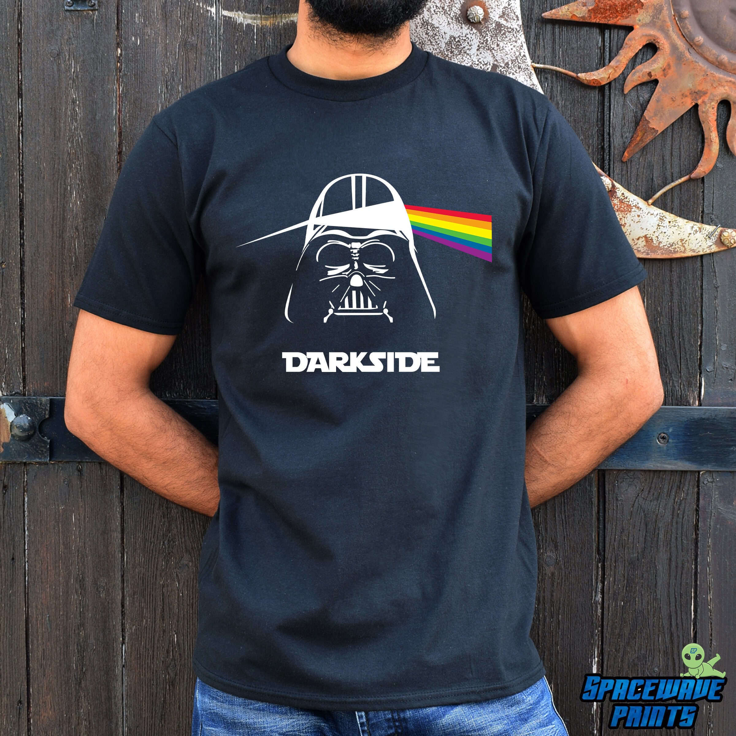 Funny Darkside Darth Floyd Parody T-shirt Darth Vader Inspired Shirt ...
