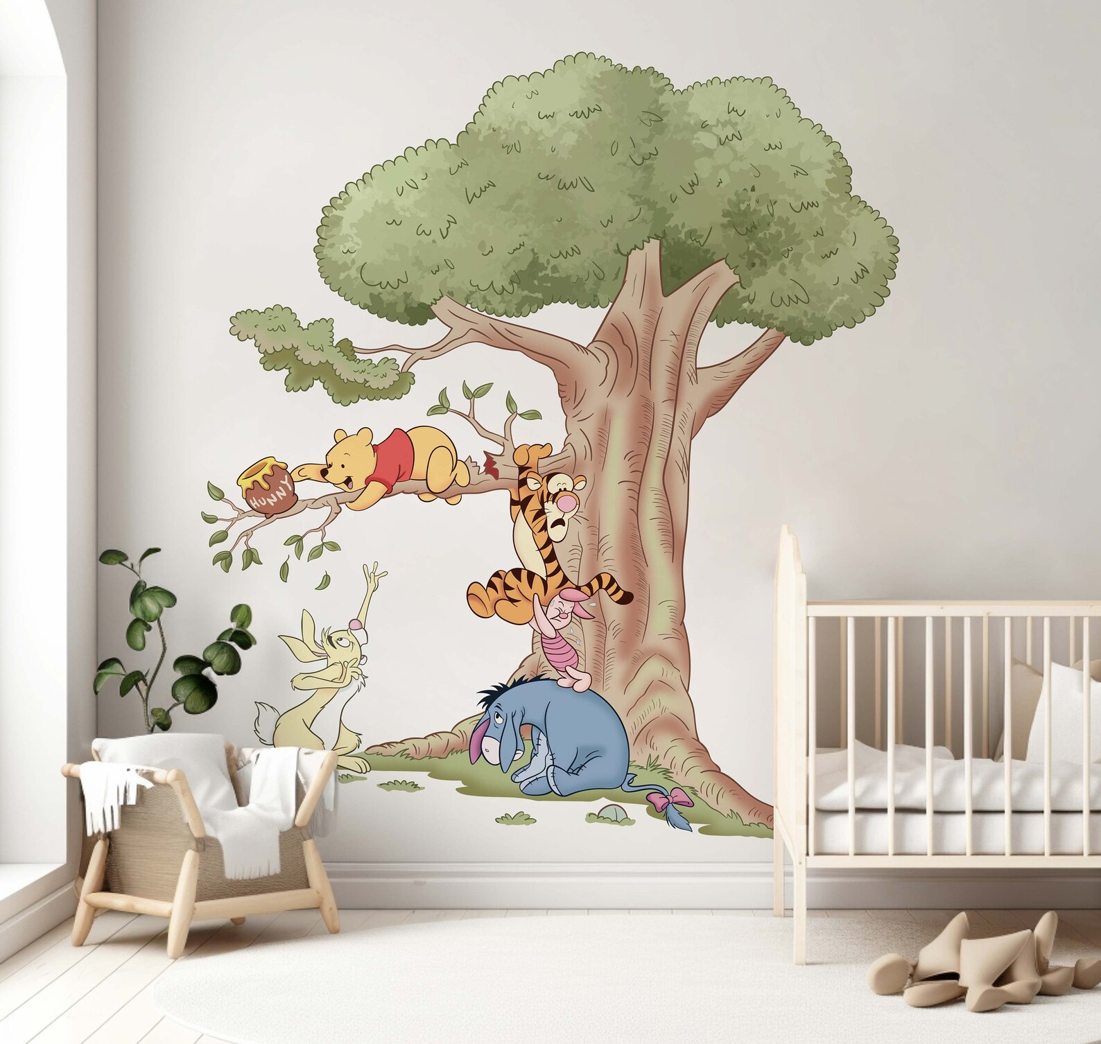 Winnie the Pooh Wall Sticker Winnie the Pooh and Friends Wall Decal ...