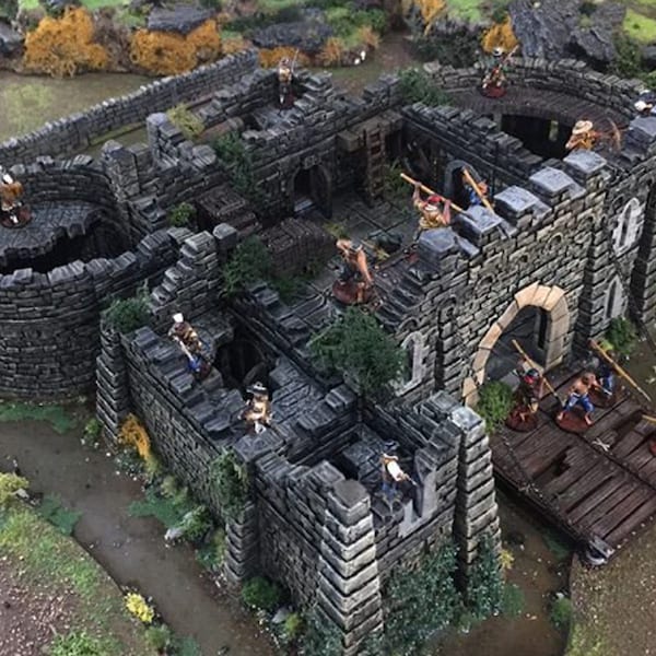 Dnd Castle 3d Print - Etsy