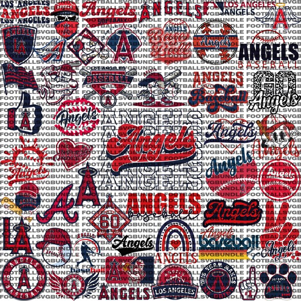 Angels Baseball - Etsy