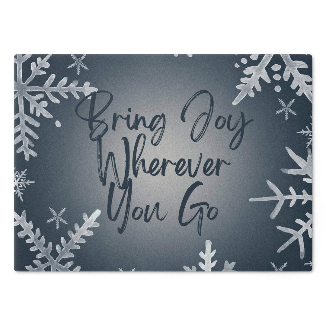 Bring Joy Lacey Cutting Board - Etsy