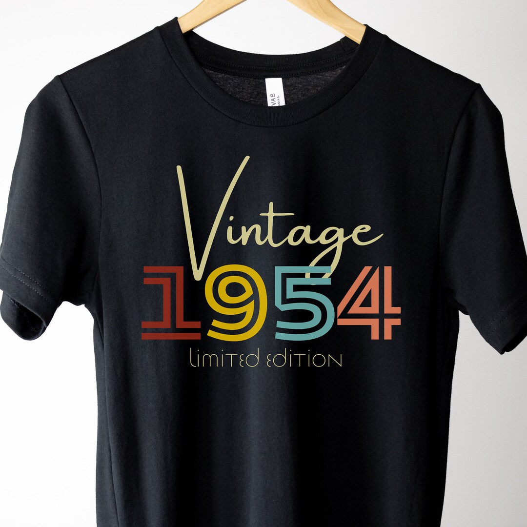 70th Birthday Shirt, Limited Edition 1954, 1953, 70th Birthday Gift ...