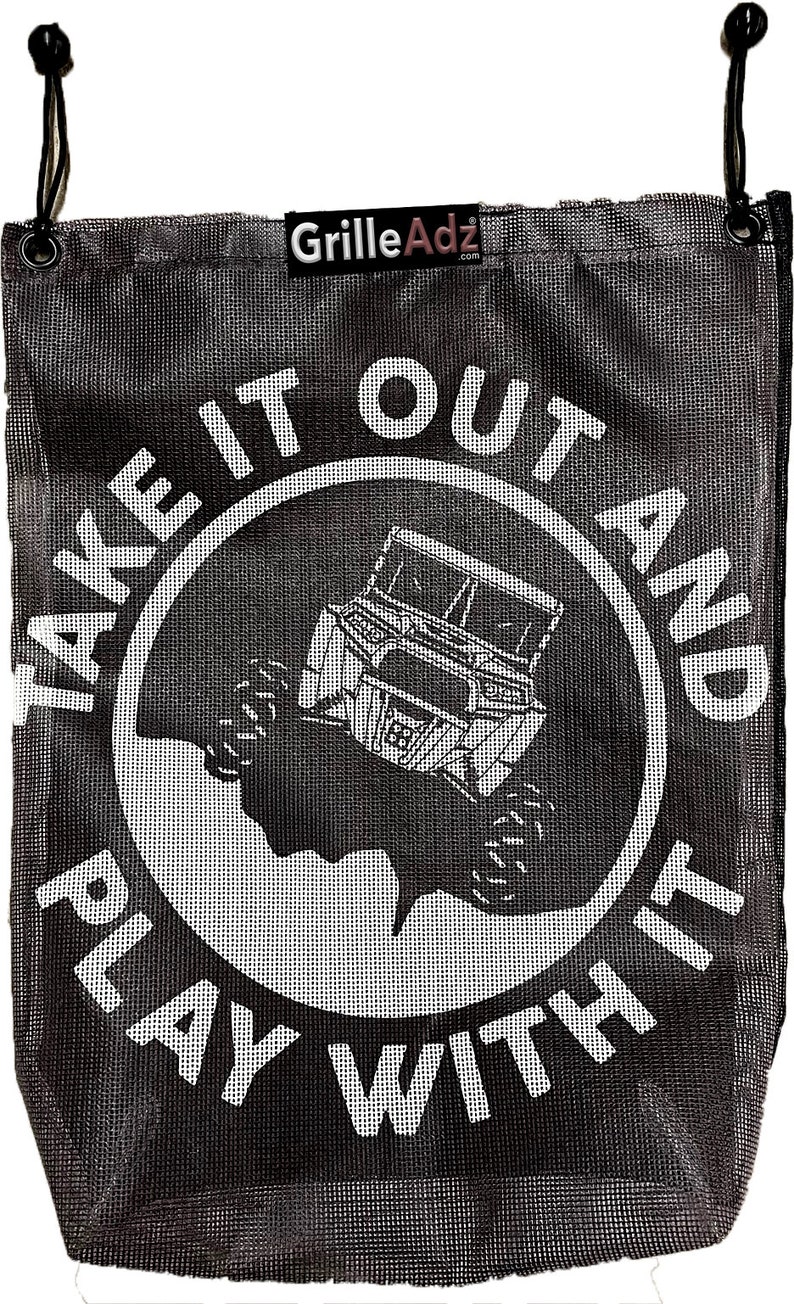Universal Mesh Trash Bag- Take It Out Edition - Etsy