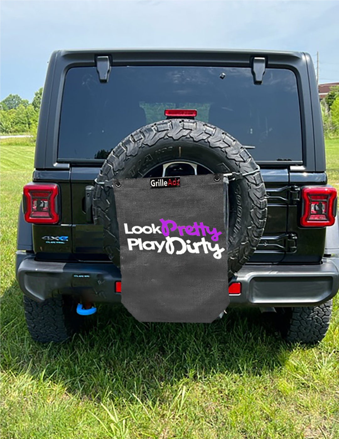Universal Mesh Trash Bag for Jeep/utv/marine/camping Look Pretty Play ...