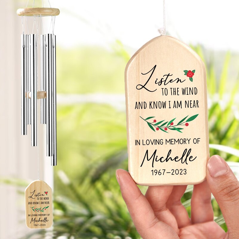 Memorial Wind Chimes - Etsy