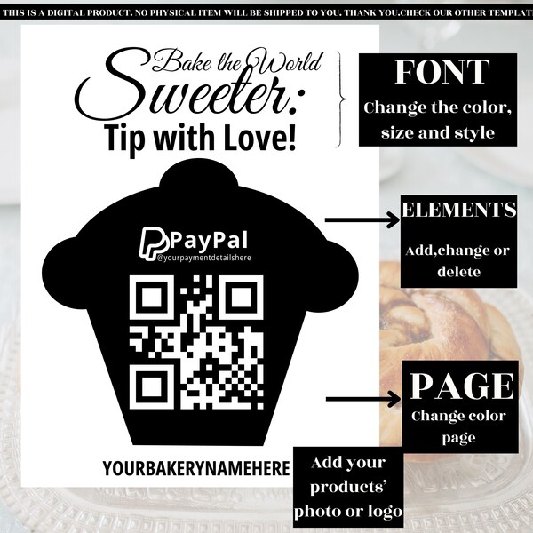 Baker Qr Sign - Etsy