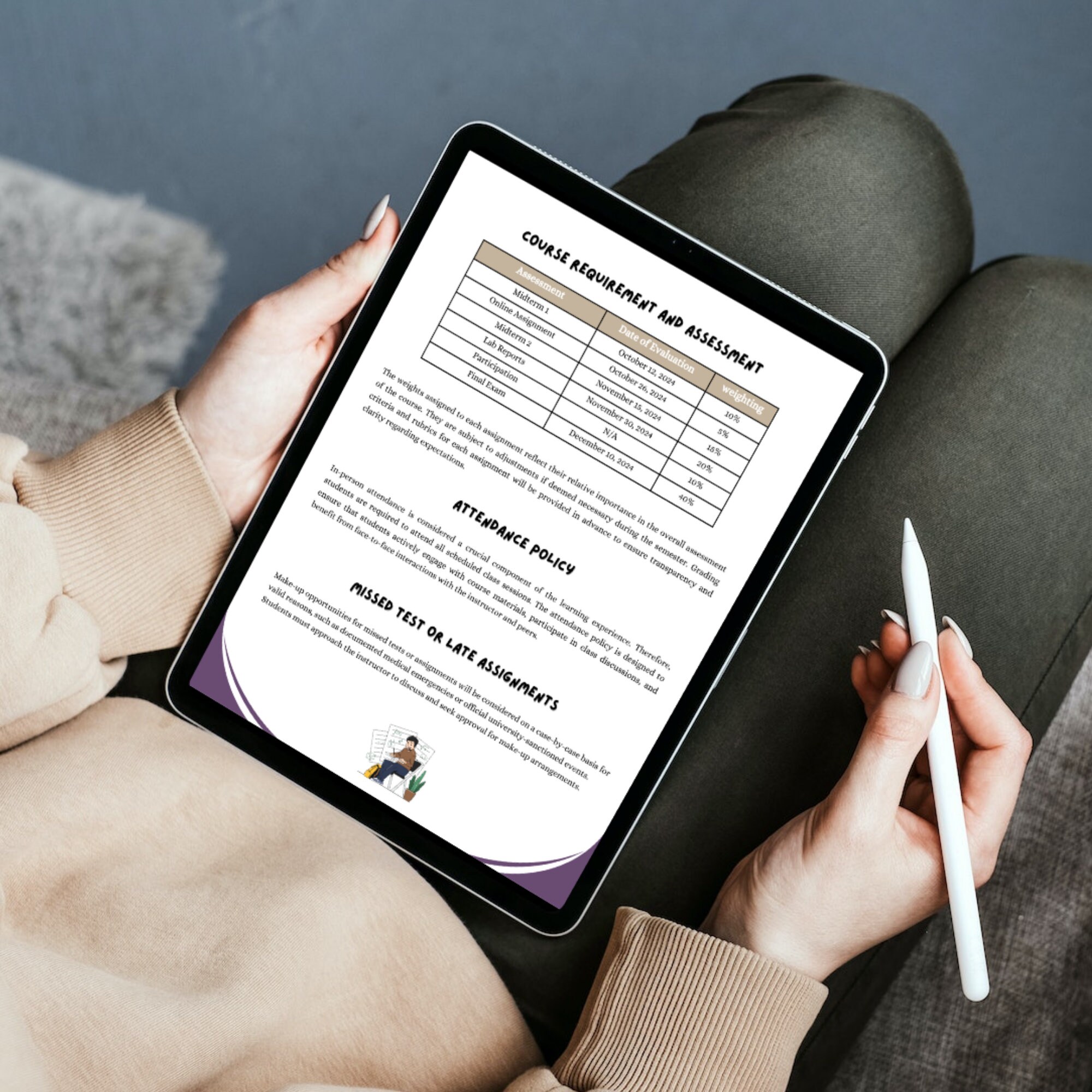 Biology Syllabus Template V1 Fully Editable Canva Template Back to ...