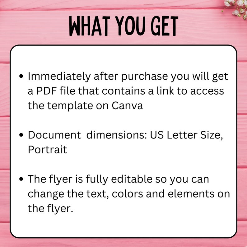 Spring Spirit Week V1 Editable Flyer Template | Letter Size Canva ...