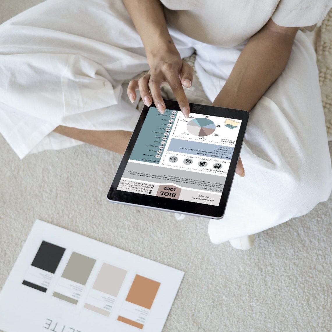 Infographic Biology Syllabus V3 for Science Courses Canva Template ...