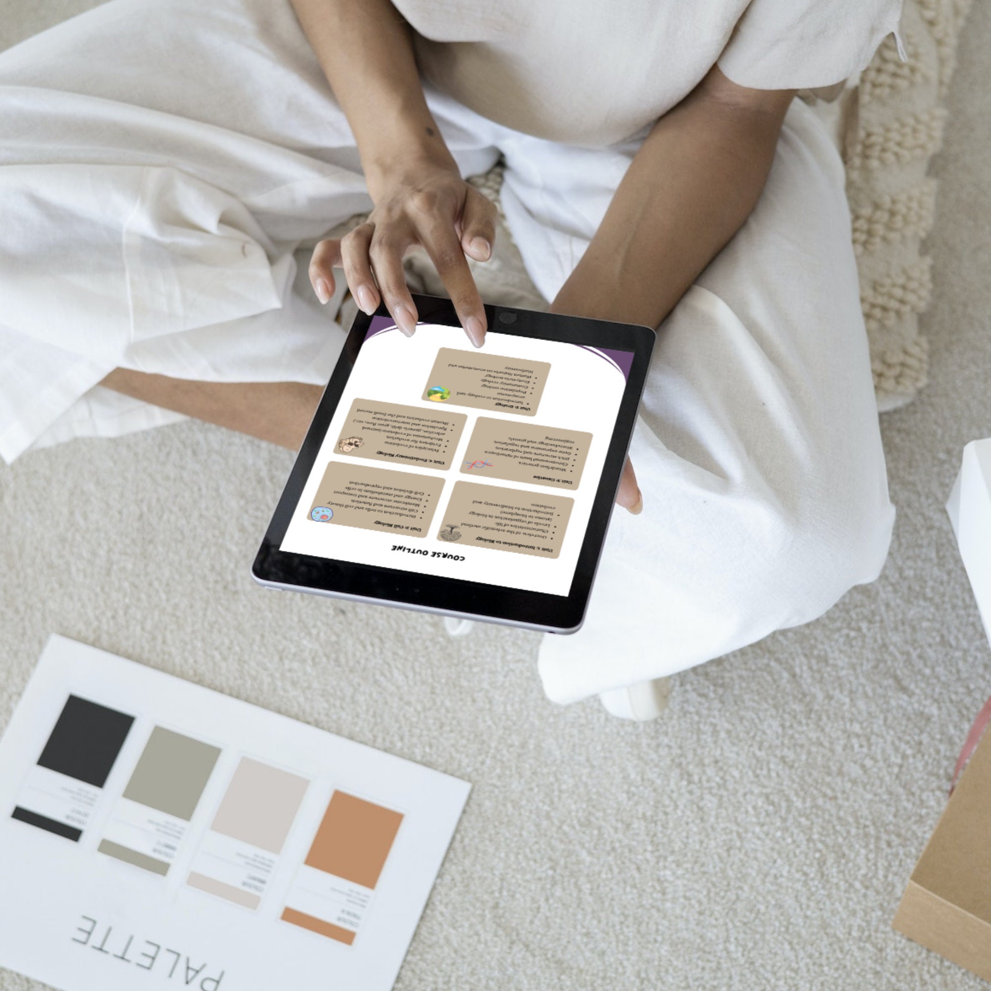 Biology Syllabus Template V1 Fully Editable Canva Template Back to ...