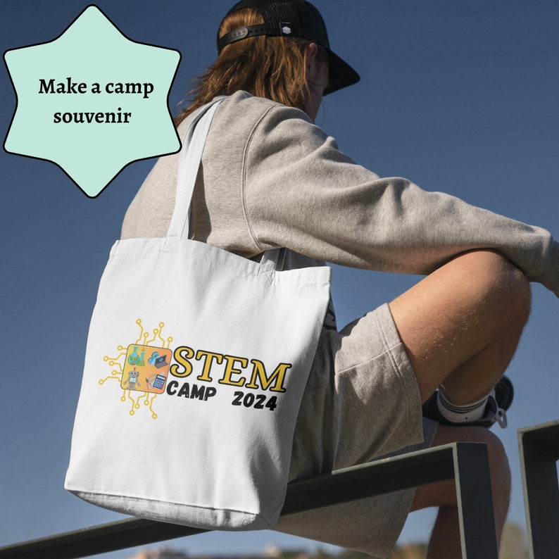 STEM Summer Camp 2024 V1 Logo SVG, Png Design for T-shirts, Mugs, Bags ...