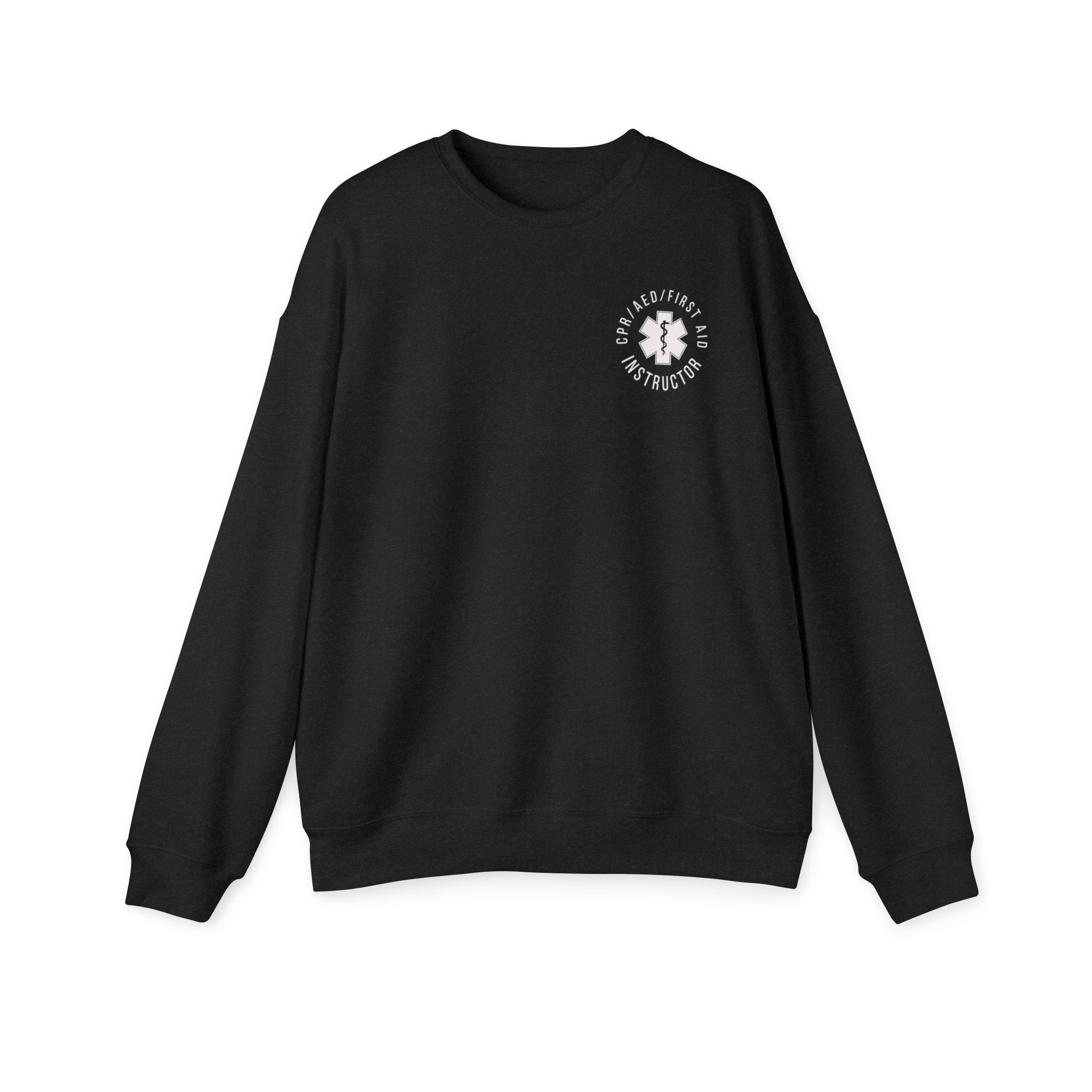 CPR AED BLS First Aid Instructor Sweatshirt, Skilled Enough, Emt Shirt ...