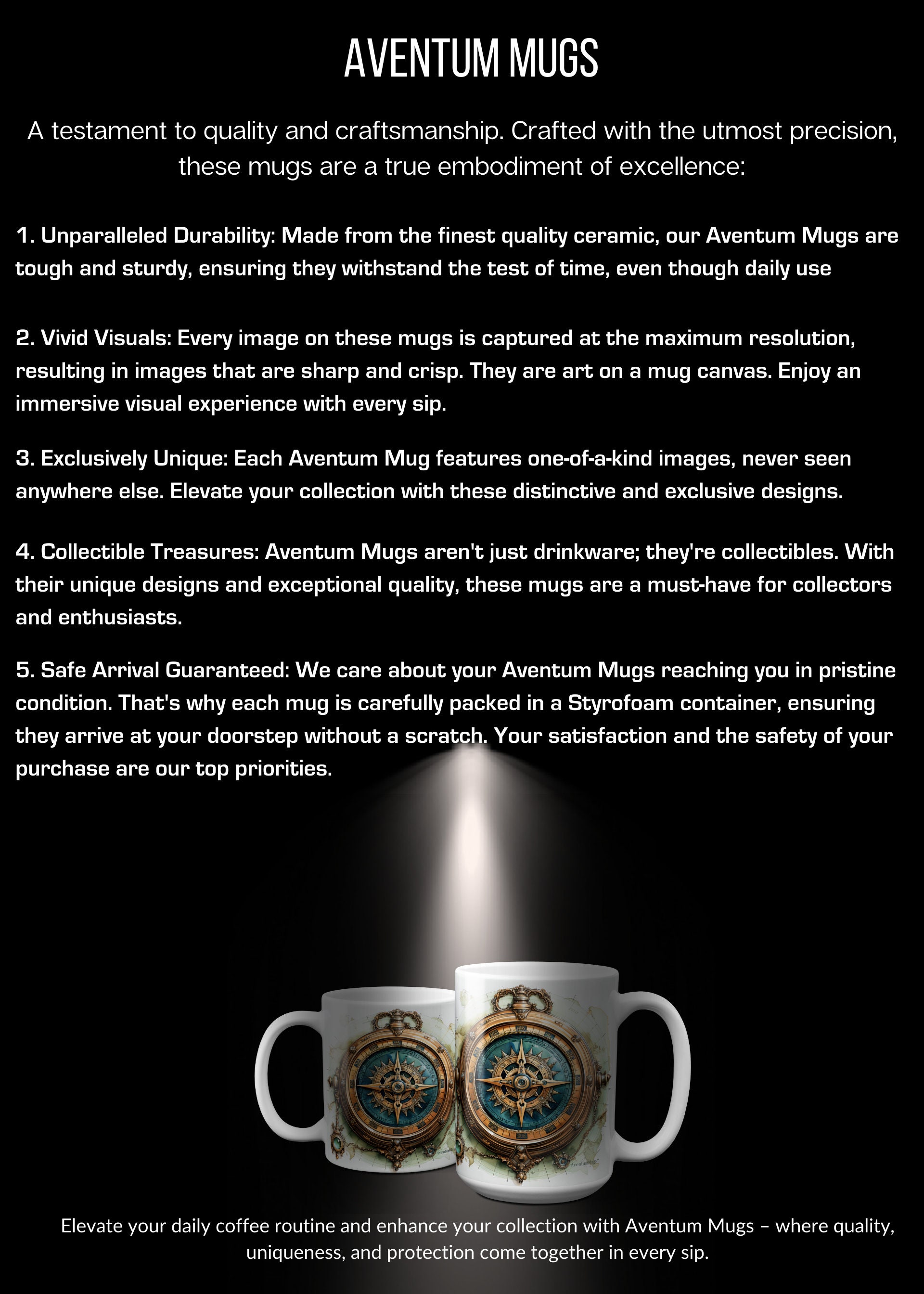 Mariner's Ceramic Nautical Compass Coffee Mug Seafarer Gift, Sailor's ...