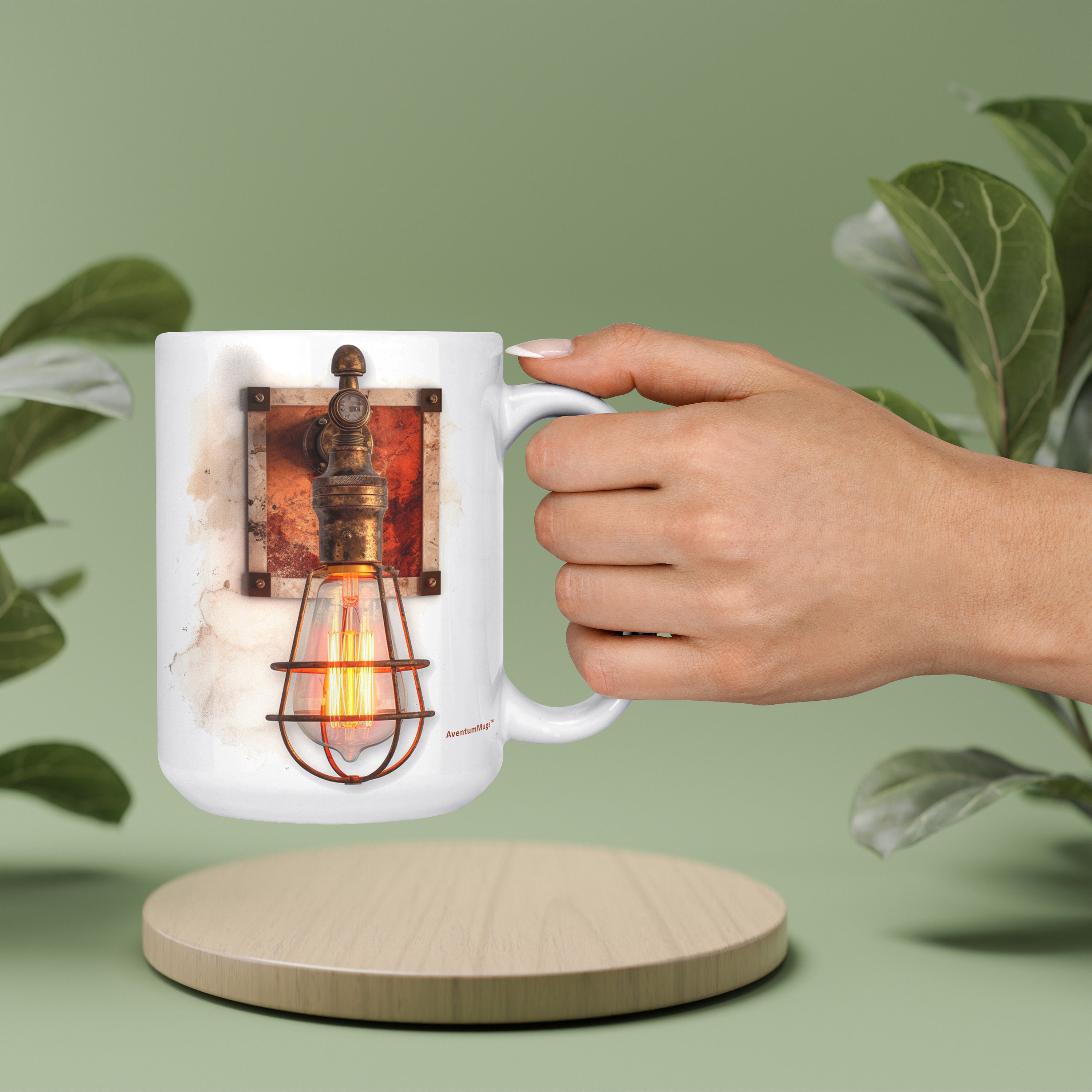 Vintage Pendant Light Ceramic Coffee Mug. Best Mug for Coffee Pros and ...