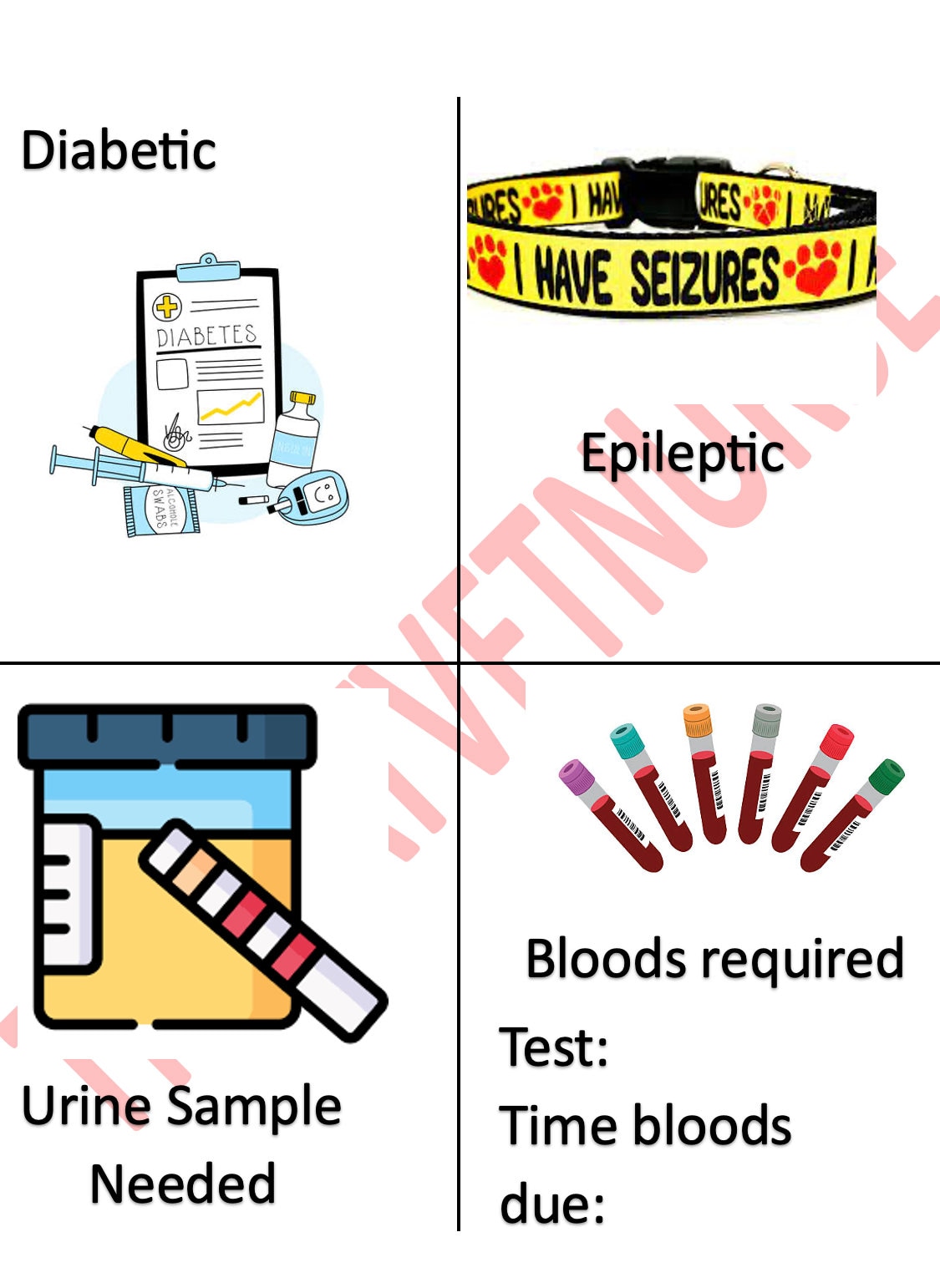 Veterinary Kennel Signs - Etsy