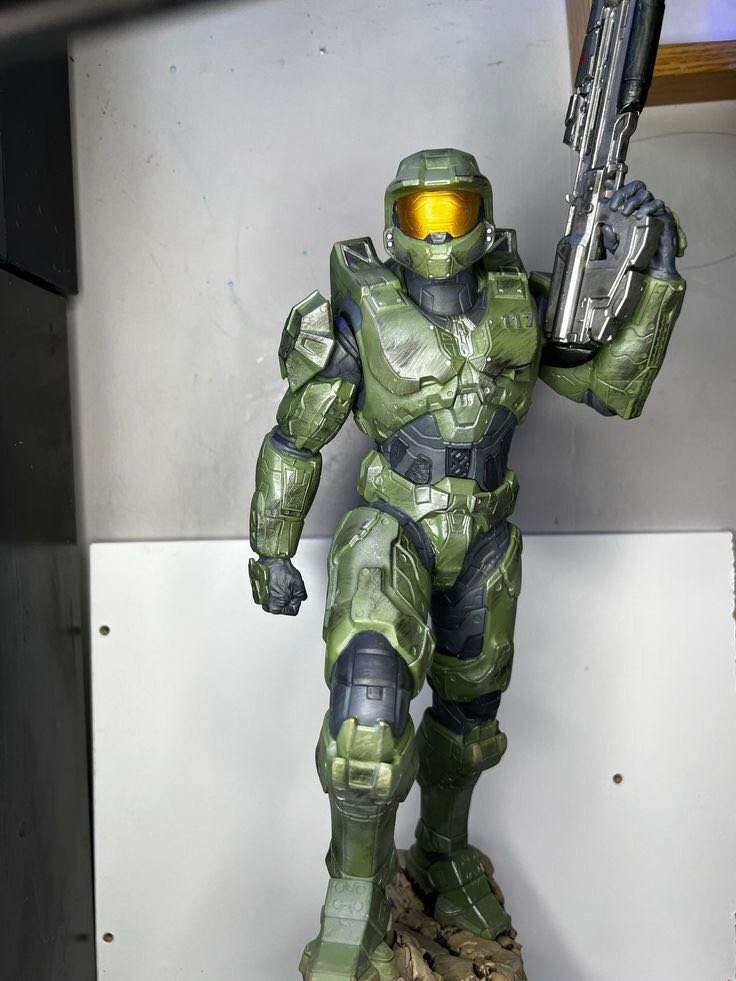 Halo Master Chief 3d Print Files STL & Chitubox - Etsy