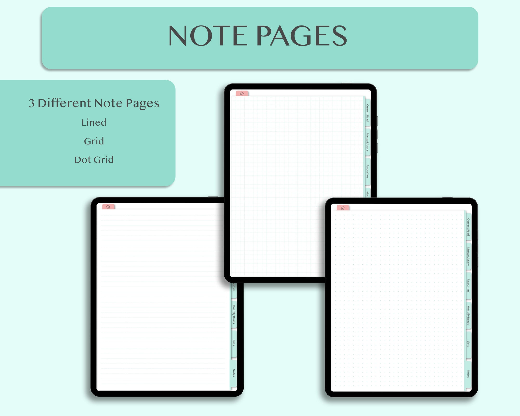 Digital Manga Reading Journal for Tracking and Organizing Your Manga ...