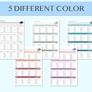 Digital or Printable Anime Tracker, Anime Log, Watching Planner, Track ...